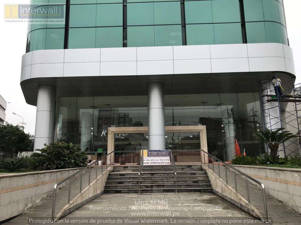 Panel de Aluminio Compuesto Alucobond – Interwall