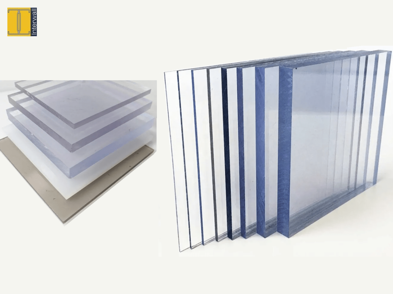 Planchas Planas de Policarbonato Alveolar – Interwall